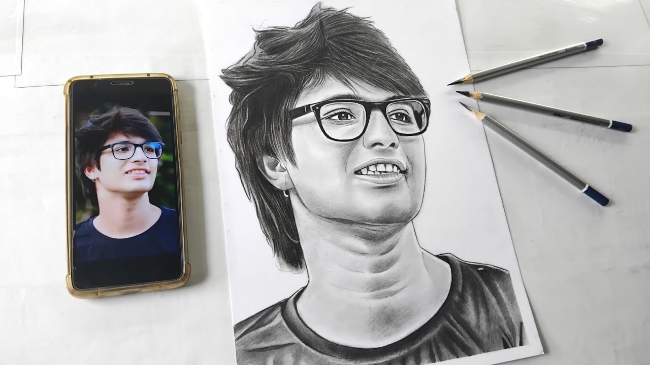 Sourav Joshi drawing, Shading Tutorial - YouTube