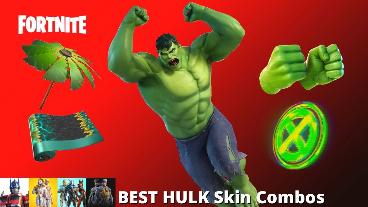 Best HULK Skin Combos for CHAPTER 5 - YouTube