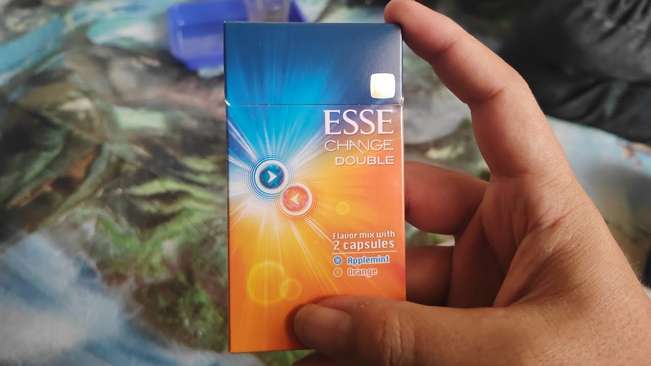 REVIEW ROKOK : ESSE DOUBLE CHANGE APPLEMINT ORANGE - YouTube