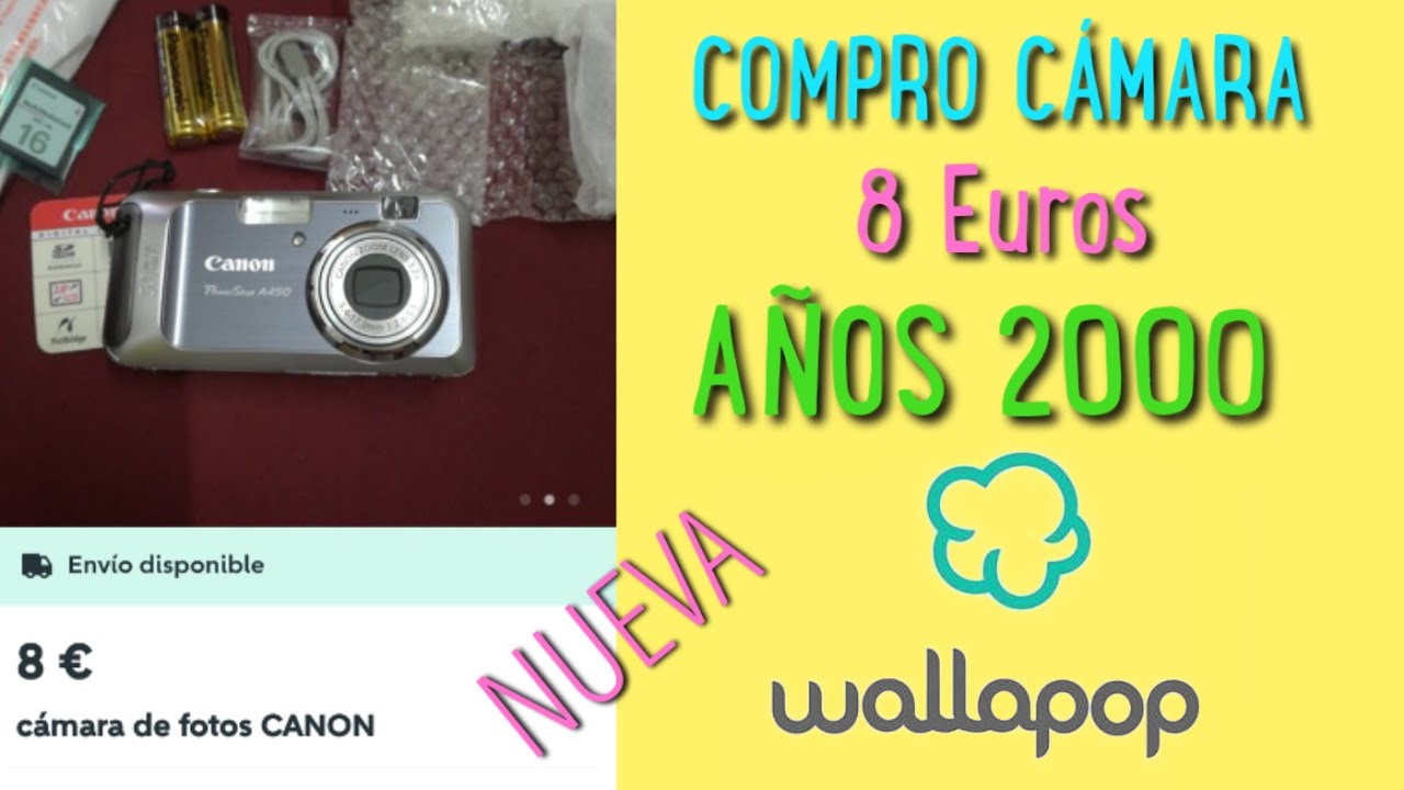 Cámara fotos AÑOS 2000. HACE BUENAS FOTOS? Canon a450 - YouTube