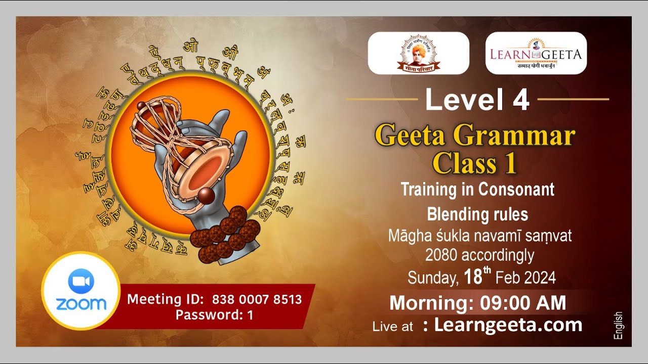 L4 Geeta Grammar Class (ENGLISH) - YouTube