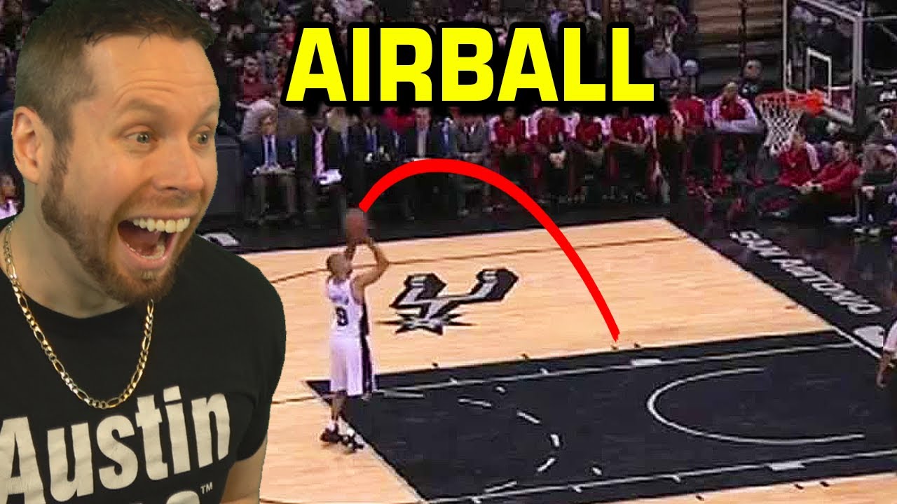 IS HE BLIND? Air balls but they get increasingly more awful - YouTube