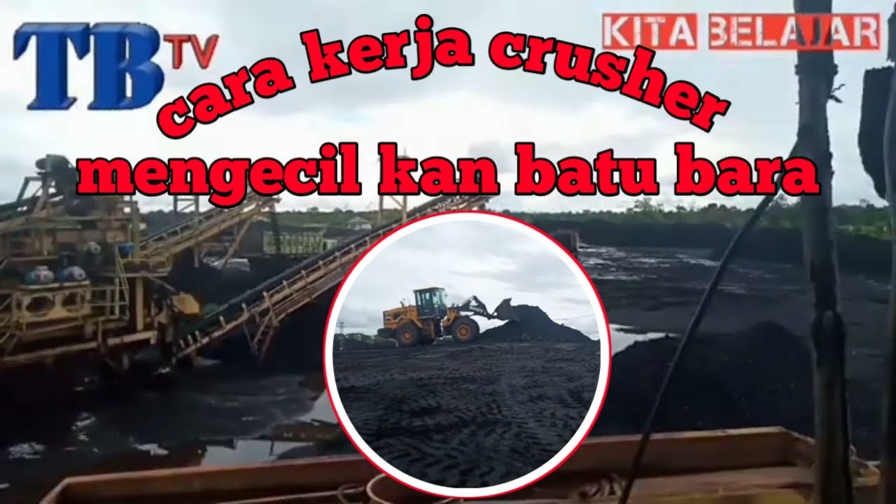 pengolahan batu bara menggunakan crusher conveyor - YouTube