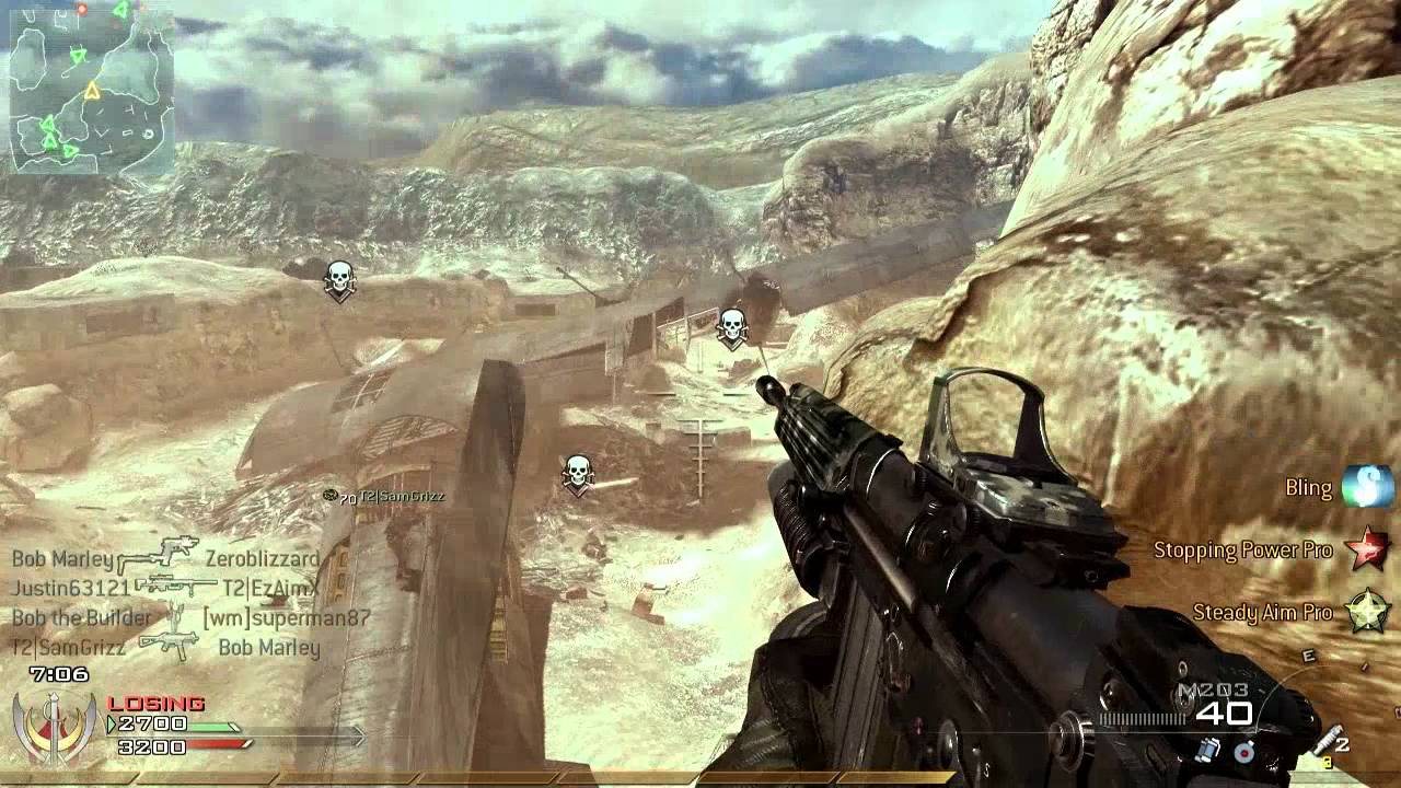 MW2 Game 773 TDM Afghan Loss 21-13 - YouTube