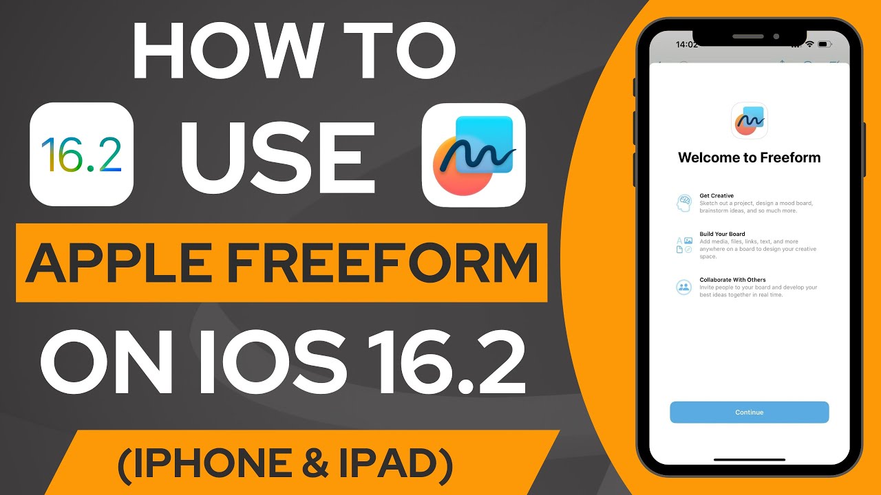 How To Use Freeform On IPhone IOS 16 2 YouTube How To Use Freeform On IPhone IOS 16 2 YouTube
