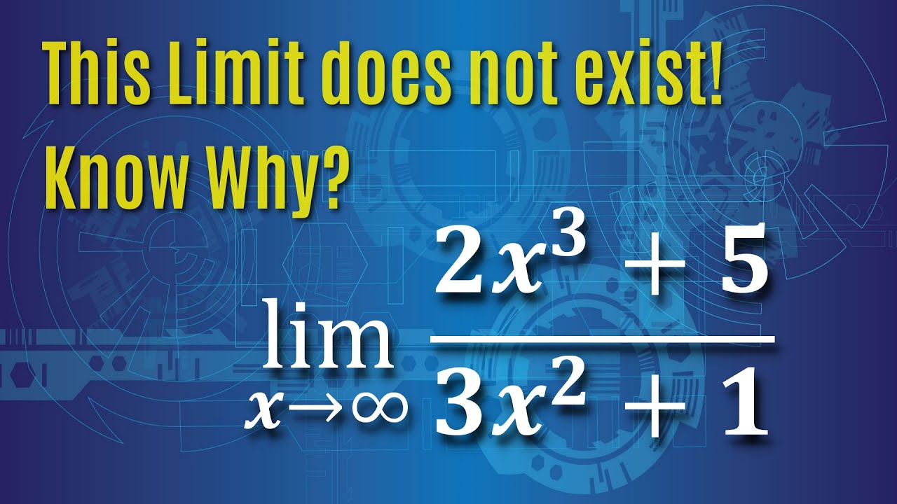 Limits at Infinity Class 11 Definition Theorem Examples - YouTube