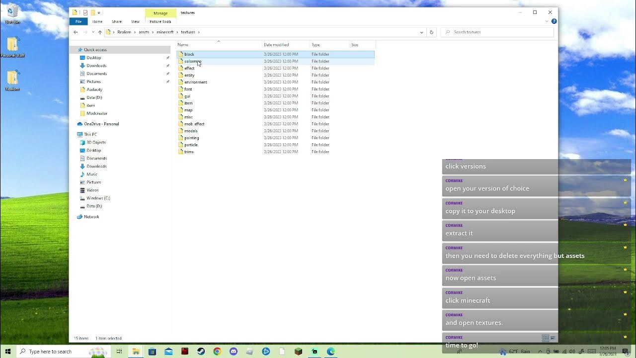 How to make a Minecraft resource pack (java) - YouTube