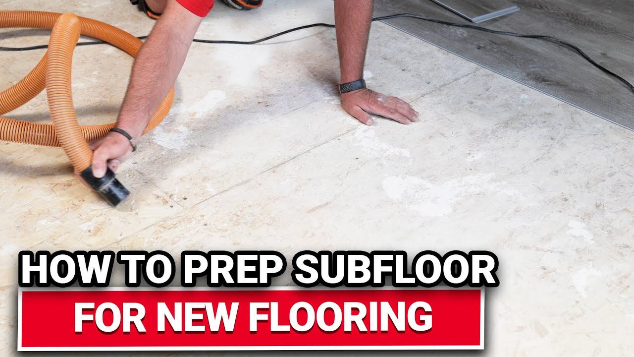 How To Prep Subfloor For New Flooring - Ace Hardware - YouTube