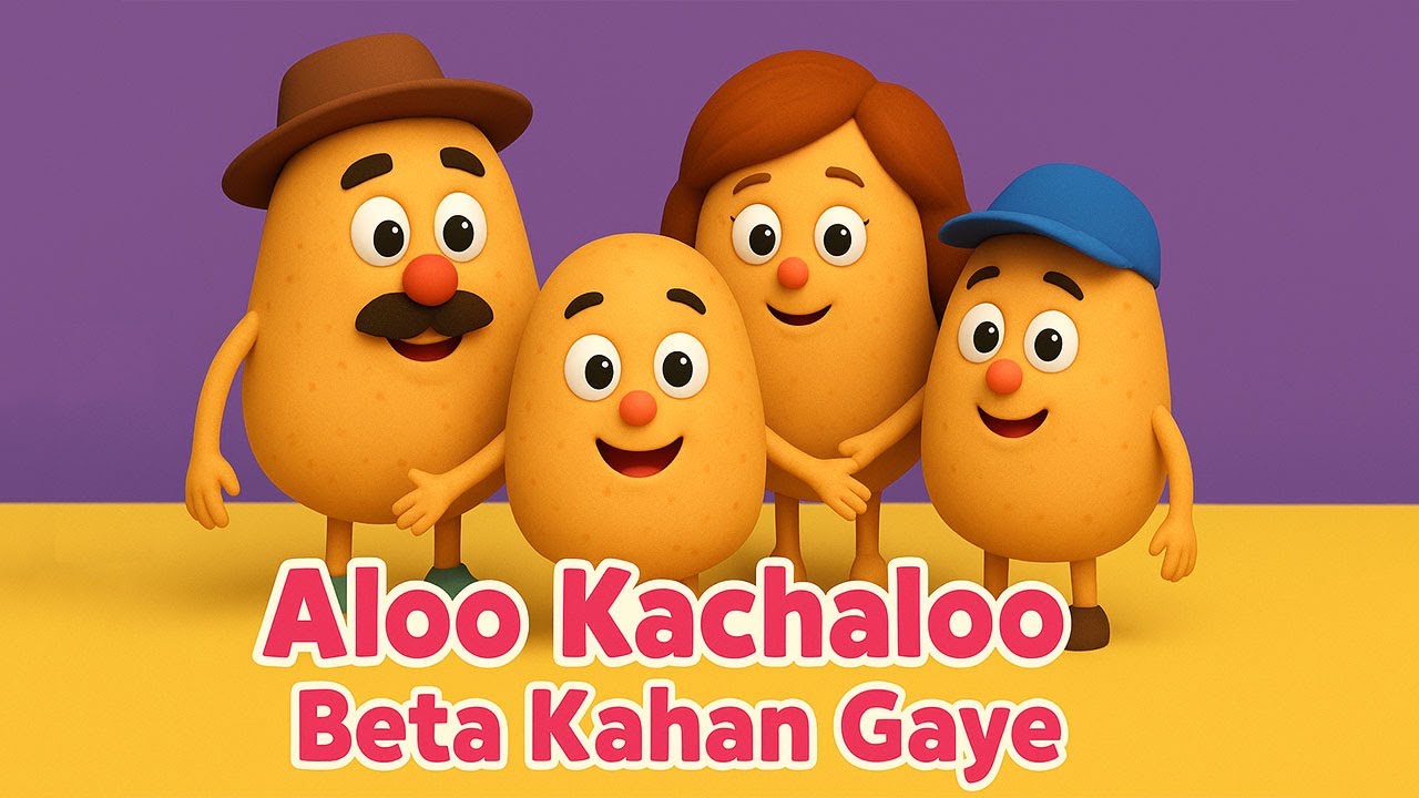 Aloo Kachaloo Beta | आलू कचालू बेटा कहाँ गए थे | Hindi Nursery Rhymes ...