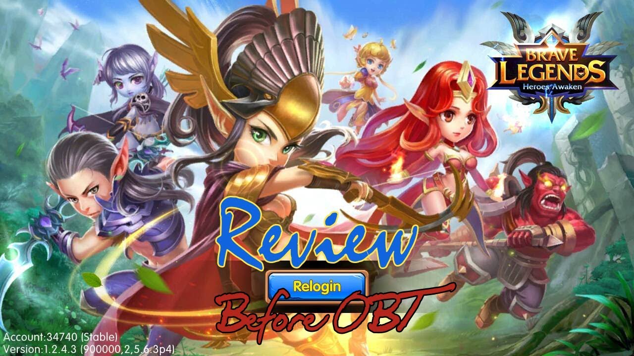 Brave Legend Heroes Awaken - CBT Preview Gameplay - YouTube