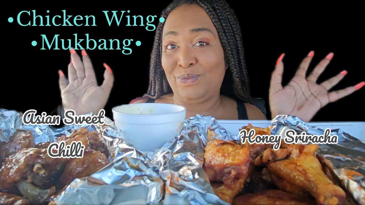 WingZilla | Las Vegas | Chicken Wing Mukbang | Honey Sriracha | Asian ...