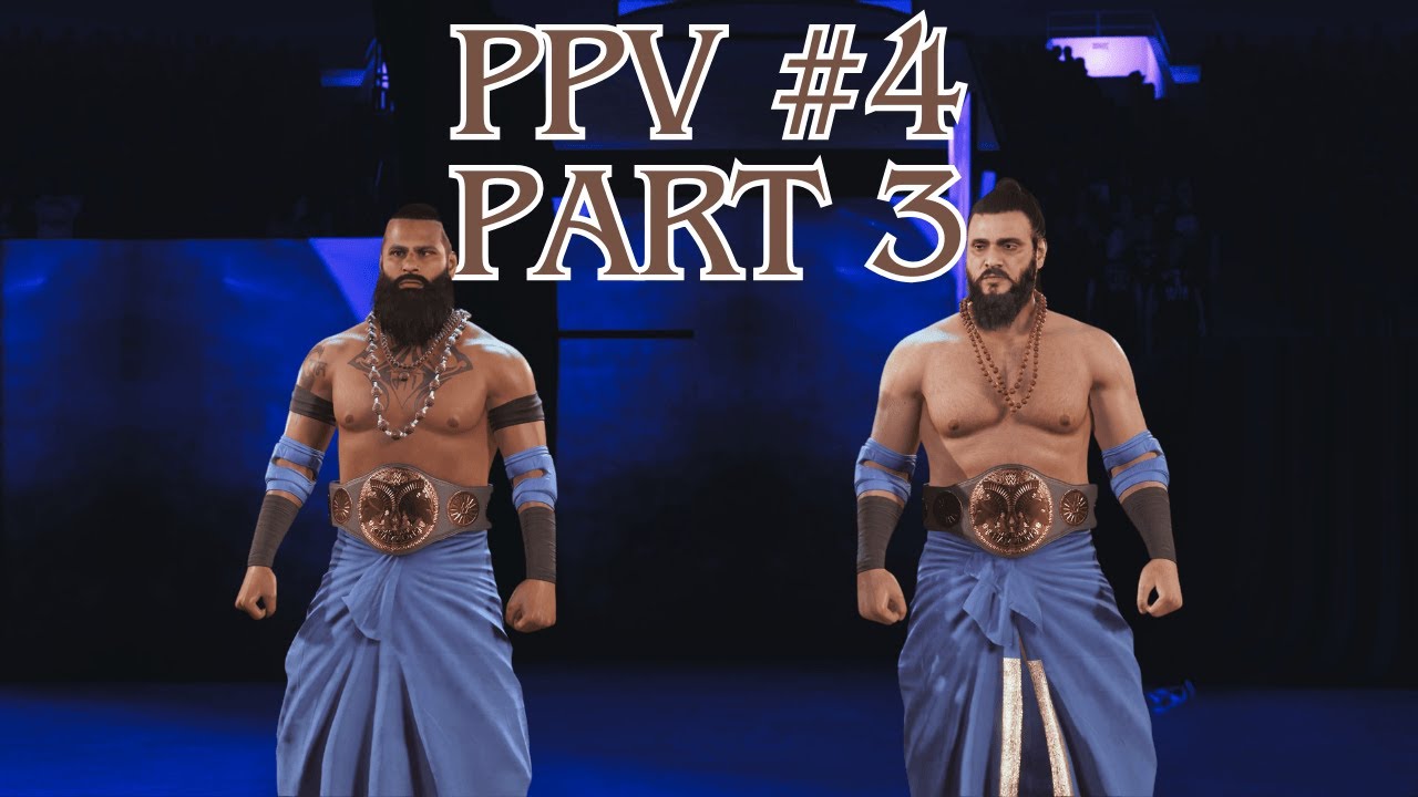 SUMMERSLAM PPV (PART 3/8) – Tag Team Championship: Indus Sher (c) vs ...