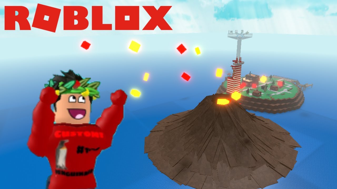 S7:E10 I SLID DOWN A VOLCANO! | Roblox's Natural Disaster Game! - YouTube