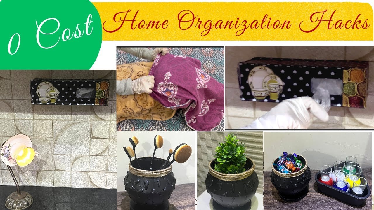 Brilliant NO COST Organization Ideas | Easy And Useful Life Hacks Which ...