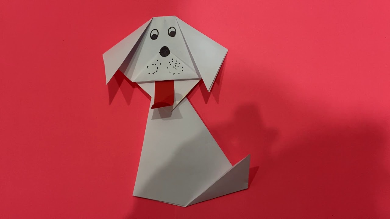 Activity Paper dog - YouTube