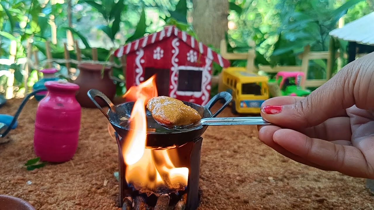 Miniature Samosa Recipe | Mini Foody | tiny food | Miniature Cooking ...