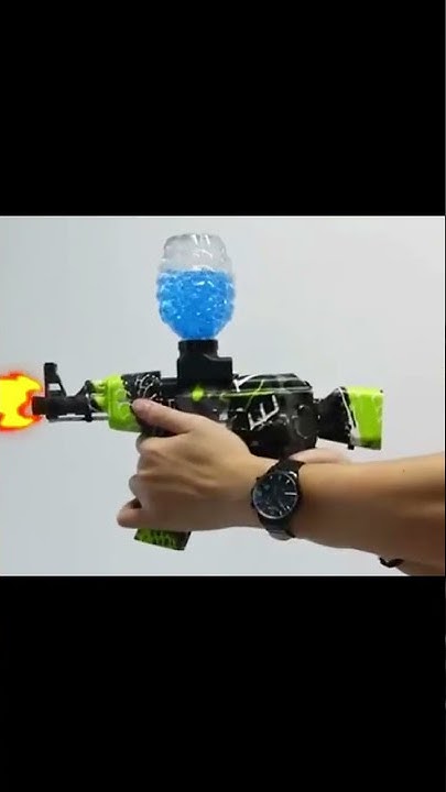 игрушечный автомат на гелевых пульках #shorts #toys #іграшка - YouTube