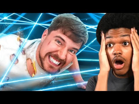 World's Deadliest Laser Maze Reaction