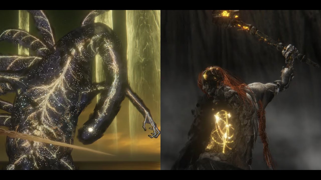 Elden Ring's FINAL Boss Radagon & Elden Beast - YouTube