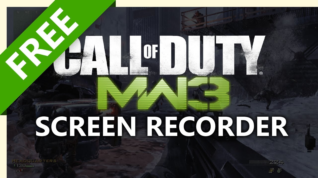 Free Call of Duty Modern Warfare 3 Gameplay Screen Recorder - YouTube