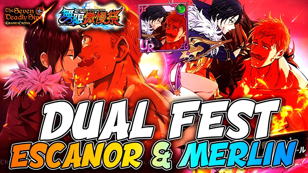 ESCANOR Y MERLIN FEST DUAL FEST 💎+400 y MAS EVENTOS - 7DS Grand Cross ...