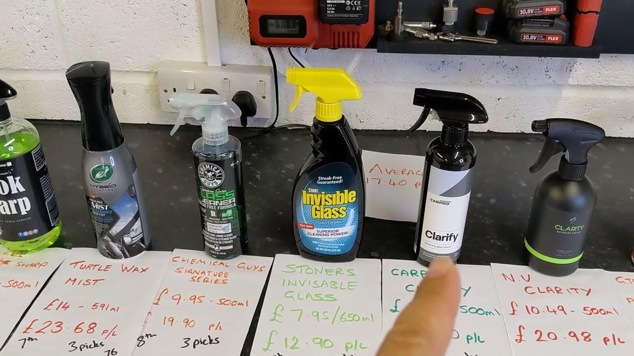Forensic Detailing Thoughts on the Best Glass Cleaner Video. - YouTube