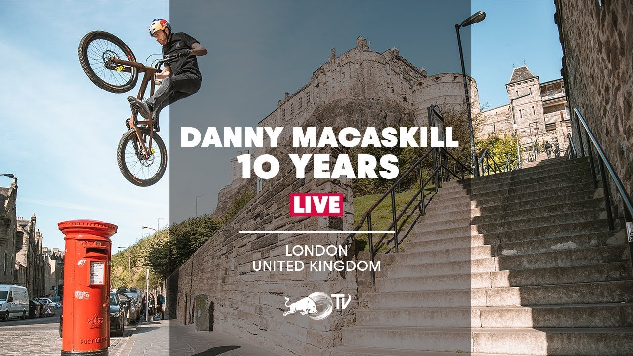 10 Years of Danny MacAskill | LIVE with Rob Warner - YouTube