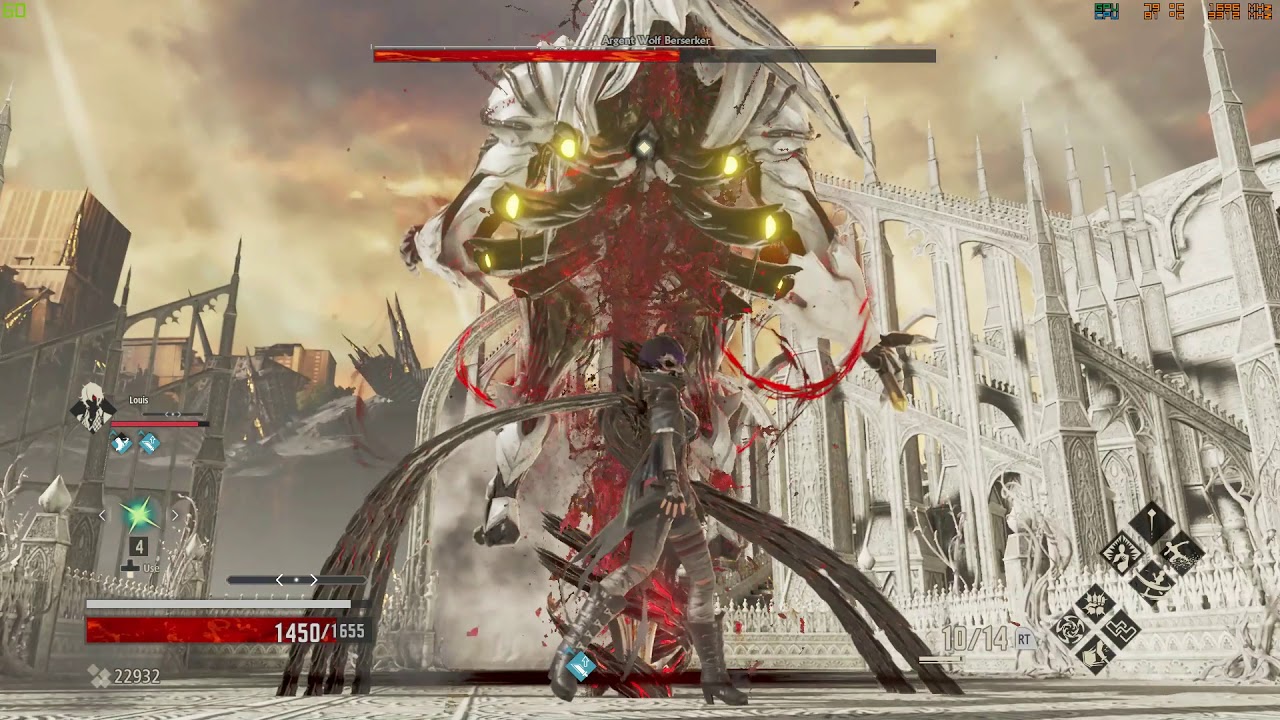 Code Vein - Argent Wolf Berserker - YouTube