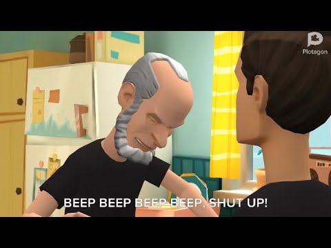 Angry grandpa beep beep beep beep shut up (This was all created by me ...