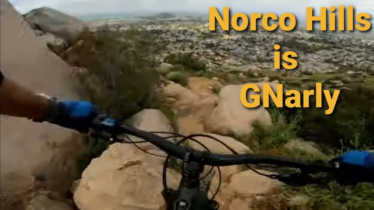 Candy DH Norco Hills Top to Bottom - YouTube