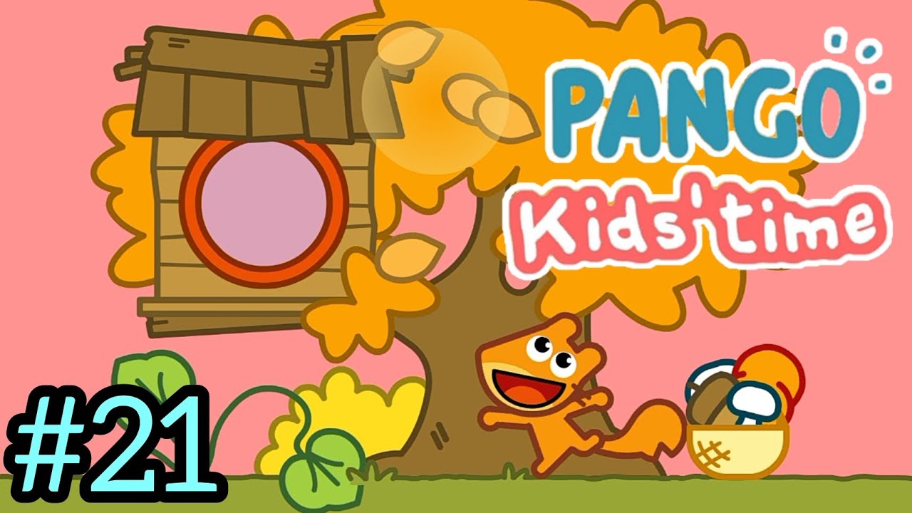 Pango : [Squirrel] Kids Time Part 21 | Help Squirrel With Walnuts # ...