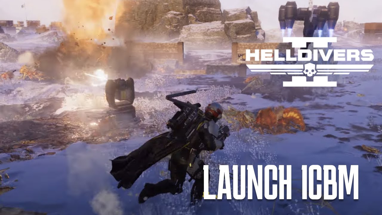 HELLDIVERS 2 // 4K 60FPS // LAUNCH ICBM - YouTube