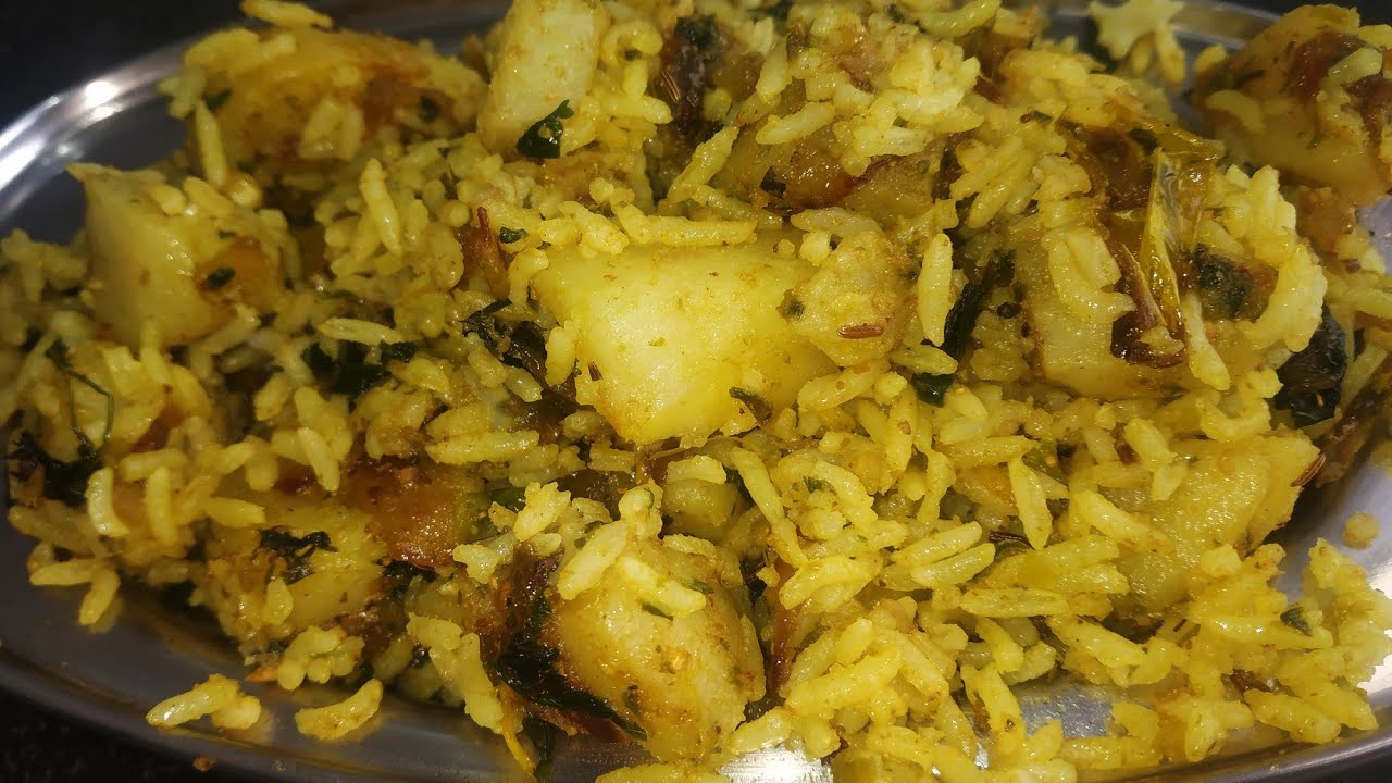 Aloo bath recipe |Potato rice recipe-Aloo Rice Recipe || #TFL - YouTube