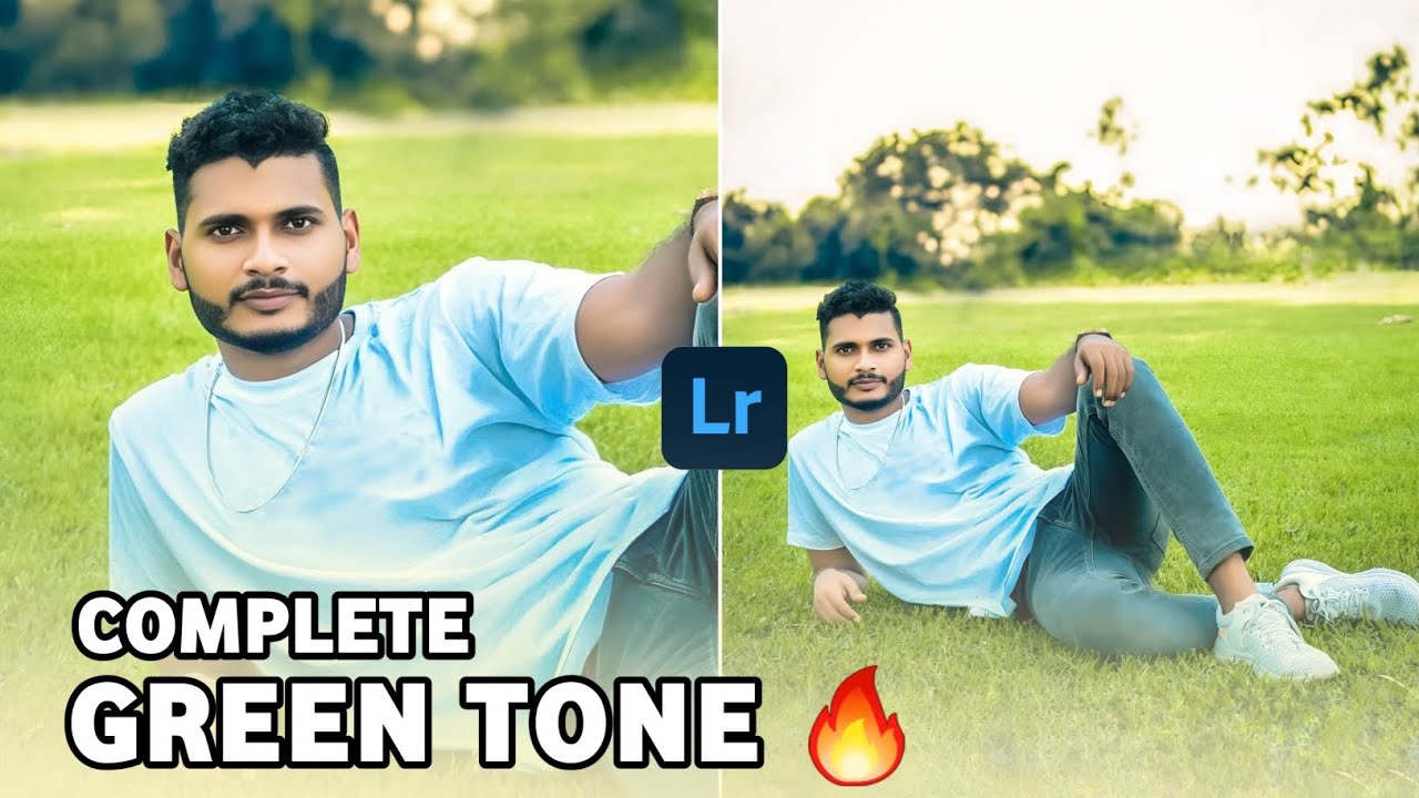 Natural Green Tone Photo Editing || Lightroom Full Tutorial Step by ...