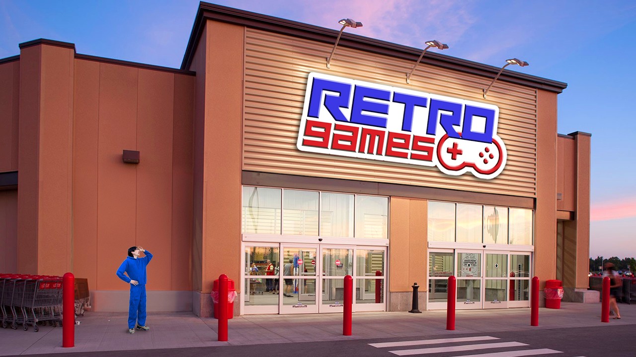 I Went to America's BIGGEST Retro Games Store - YouTube