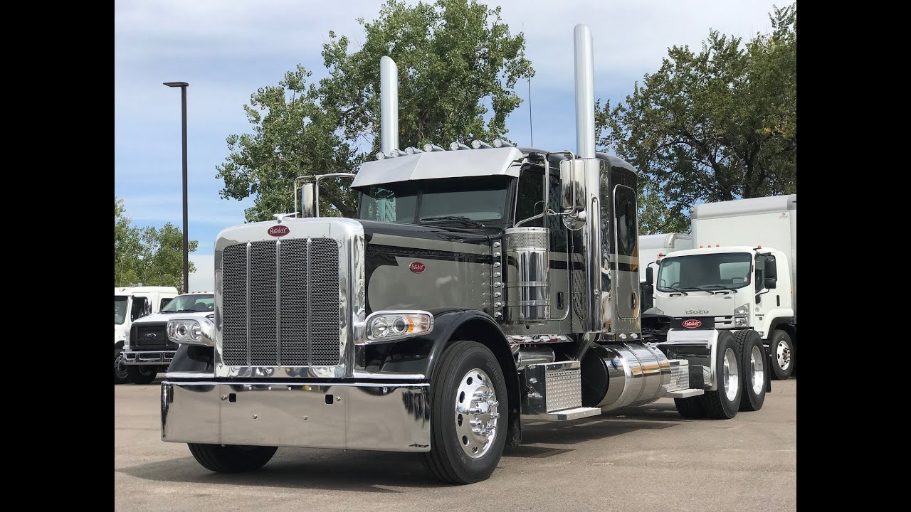 Beautiful Peterbilt 389 Flattop! Grey/Black Seminole Paint Scheme ...