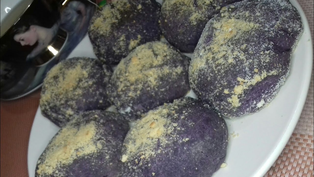 ube cheese ball ( trending pandesal ube and cheese flavor ) - YouTube