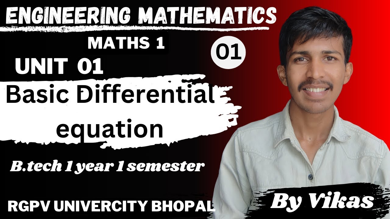 Basic Differential Equations Formula | First order differential ...