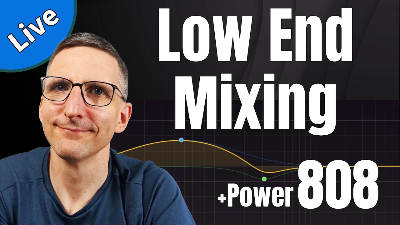 Low End Mixing & 808 (Live Stream) #musikproduktion #mixing #mastering ...