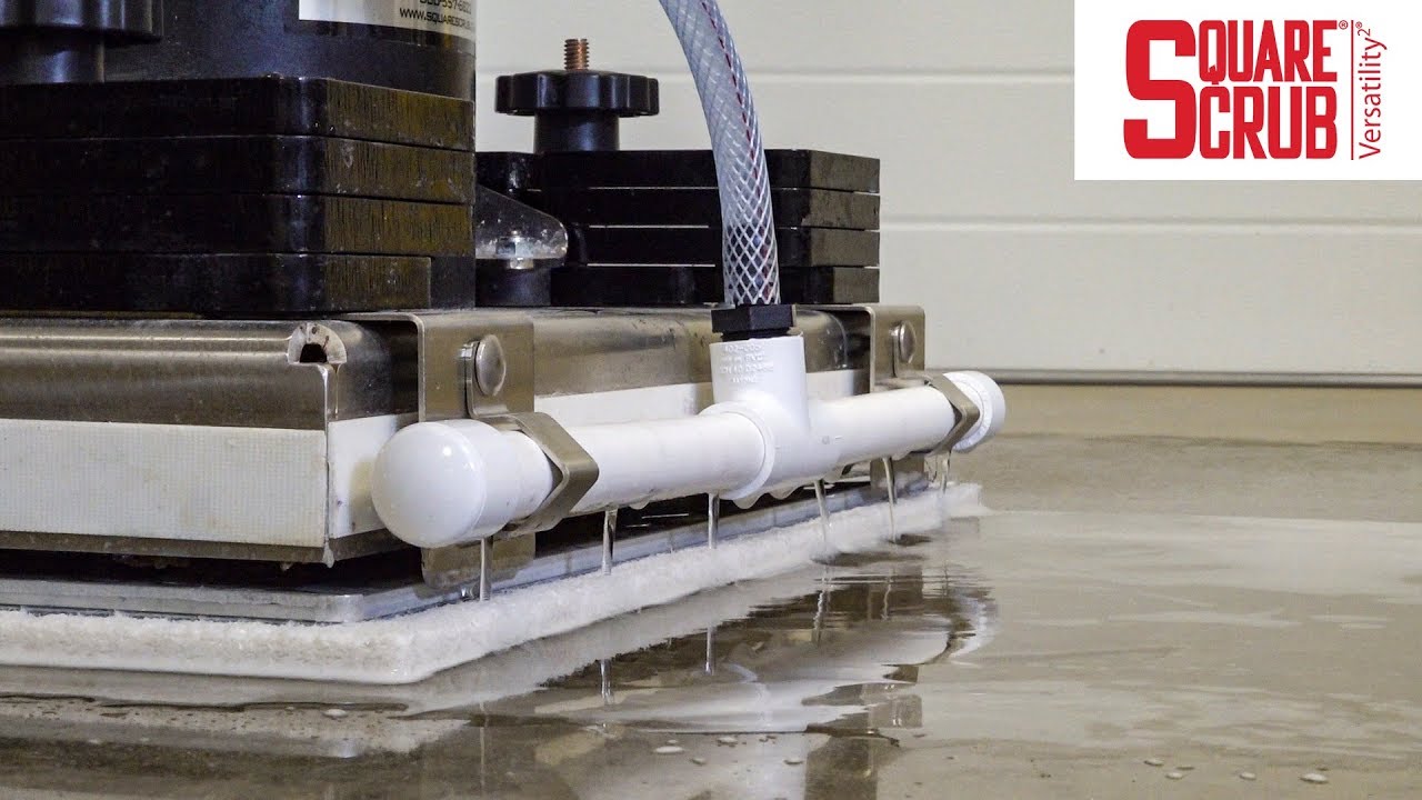 Square Scrub Solution Tank - YouTube