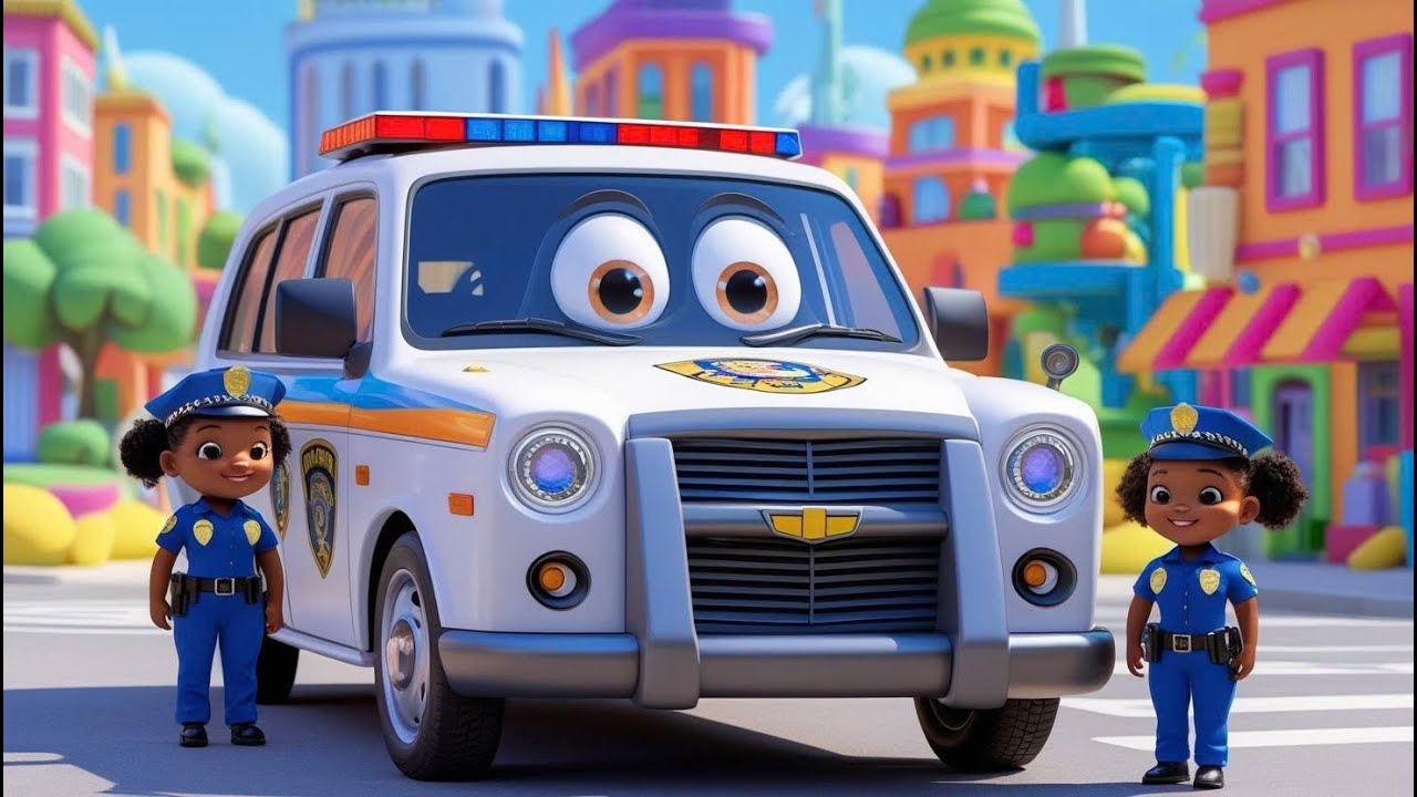 Penny the Police Car 🚔 | Cocomelon-Inspired Kids' Animation - YouTube