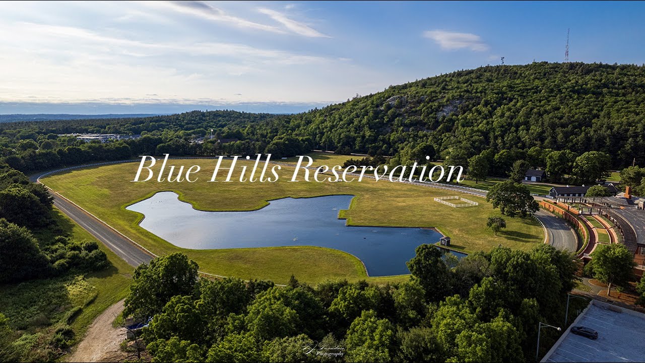 Blue Hills Reservation Drone Tour - YouTube