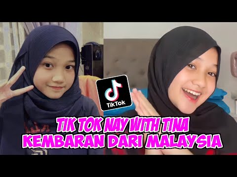 Duet Tik Tok Nay With Tina Kembaran Nya Dari Malaysia ❗Asli Mirip Banget | Naisa Alifia Yuriza