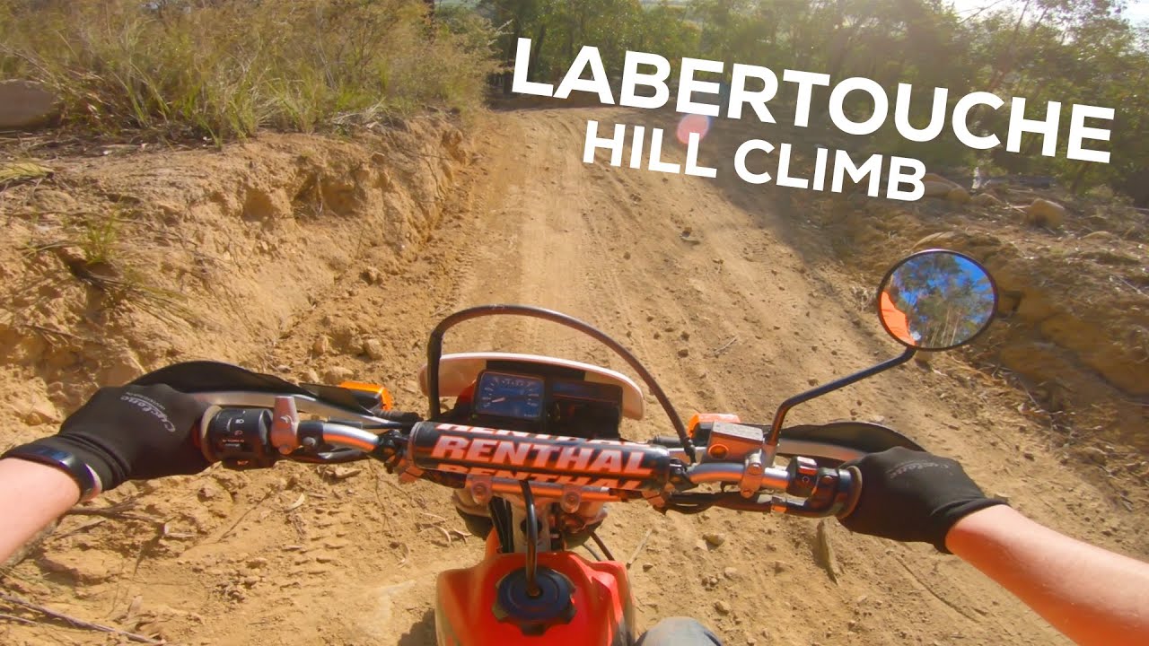 Scary Hill Climbing on the XR250 - YouTube