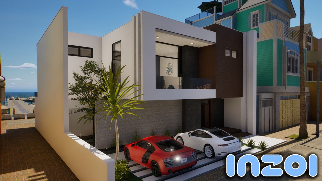 INZOI - BUILD & DECORATION MODERN HOUSE | HOUSE - 10 - Part.02 - YouTube