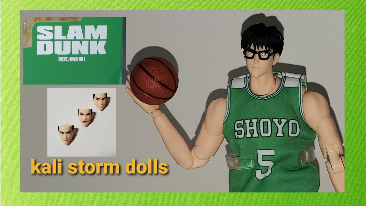 Amazing Slam Dunk Basketball Dasin | Toru Hanagata Figure Unboxing ...