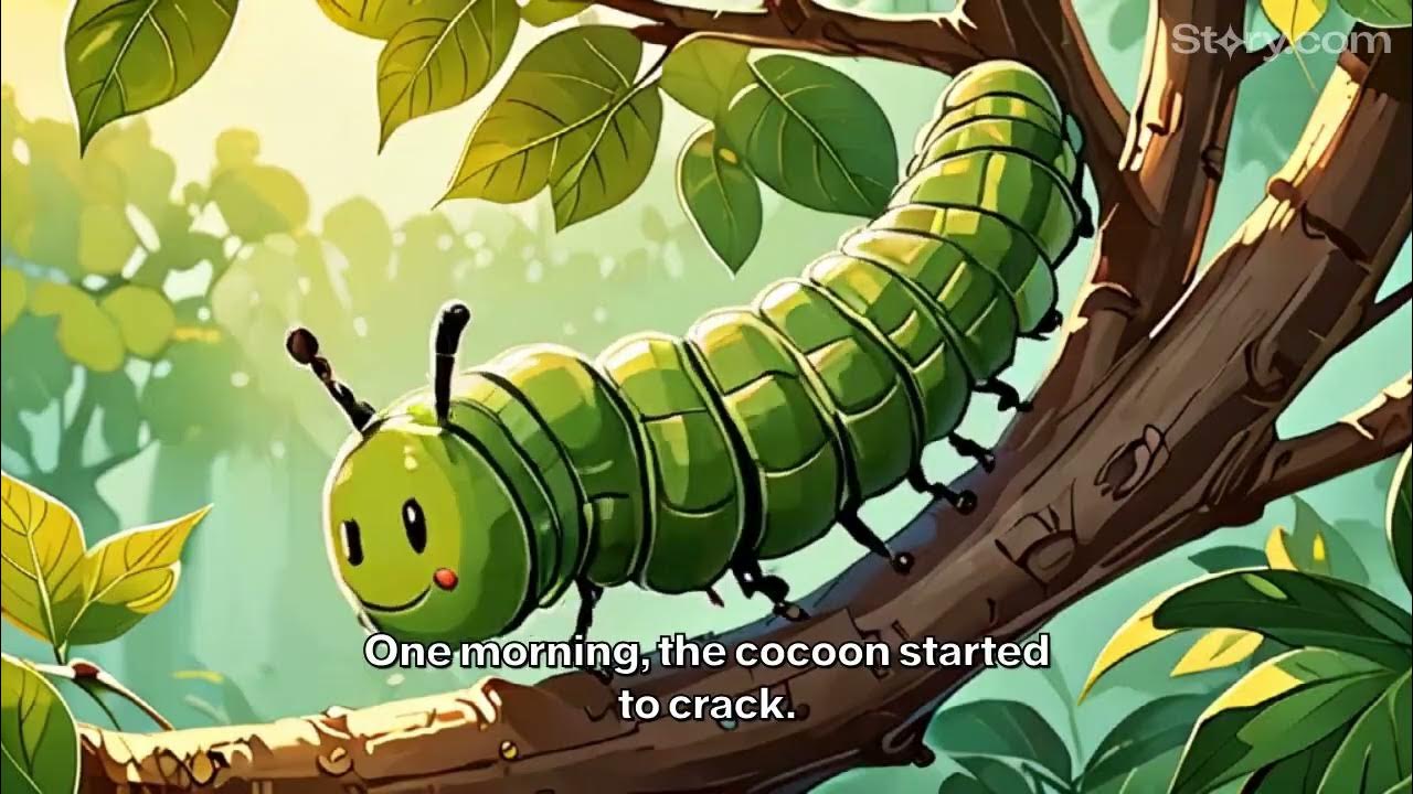 Children-stories The Curious Caterpillar - YouTube