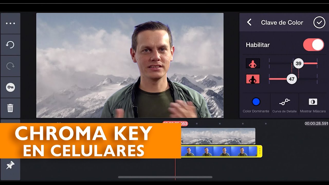 Como Grabar Chroma Key con el Celular - Croma Casero - YouTube