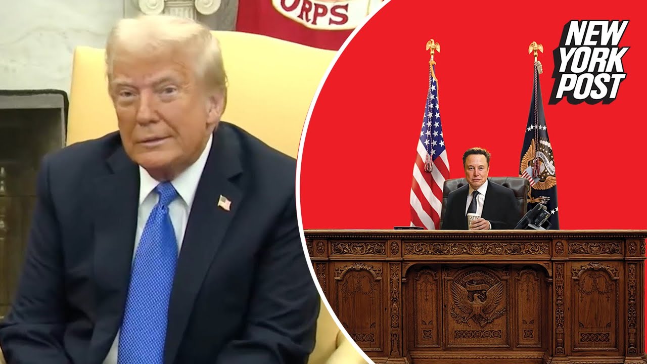 President Trump reacts to Time Magazine's new Elon Musk cover photo ...