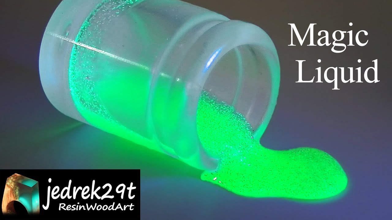 Bottle of Magical Liquid / ART RESIN - YouTube